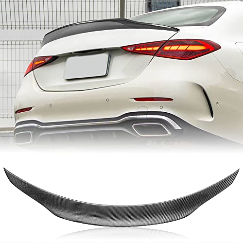 AeroBon Real Carbon Fiber Trunk Spoiler Compatible with 2022-2023 Merc ...